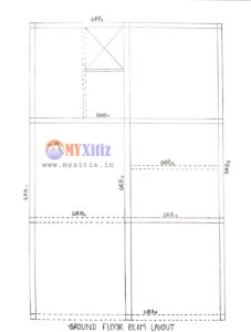 Beam Layout, Types of Beam and Section with full Beam details drawing ...